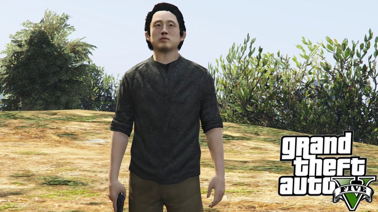 GTA V Glenn Rhee (The Walking Dead) - YouTube