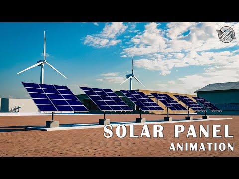 Solar Power Unleashed: Animated Solar Panel Installation | YAXIS