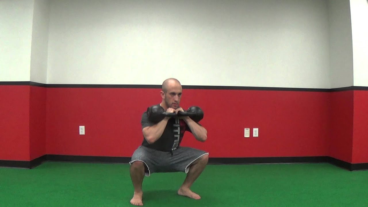 Double Rack KB Squat - YouTube