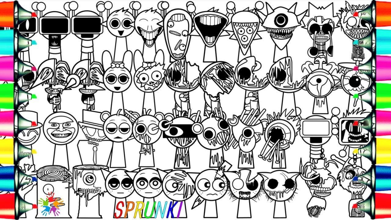 All SPRUNKI Phase 1 VS Phase 2 VS Phase 3 VS Phase 4 VS Phase 5 VS ...