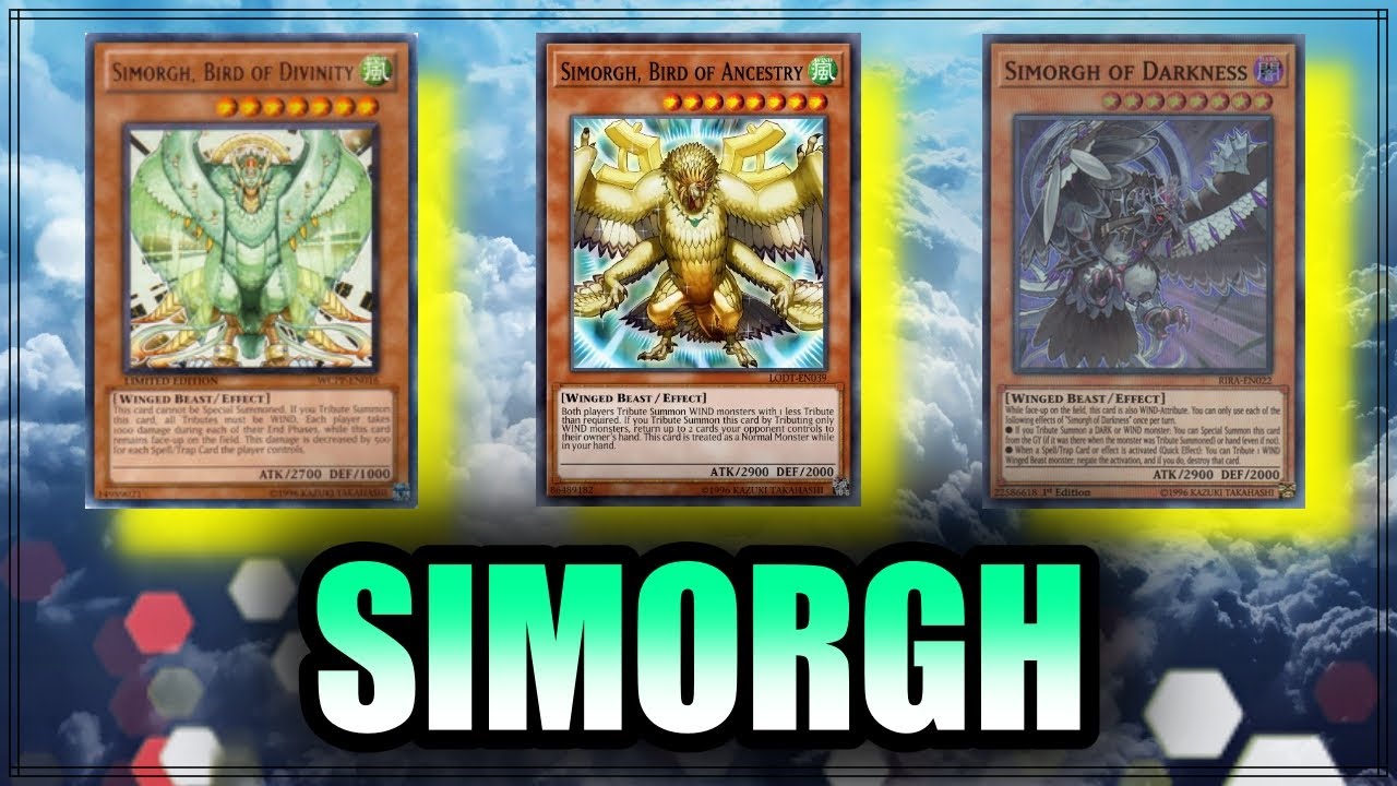 SIMORGH, BIRDS OF OTK !! Simorgh Birds with Treeborn Frog Deck [Yu-Gi ...