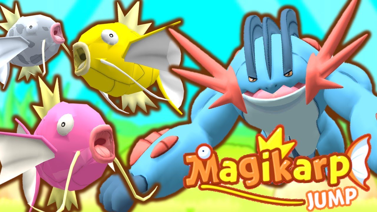 MEGA SWAMPERT & PINK MAGIKARP! - Pixelmon Magikarp Jump Minigame - YouTube