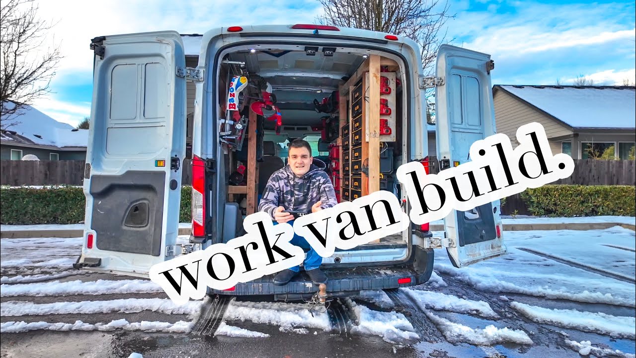 Custom carpentry Work/Tool van build/ work van built - YouTube