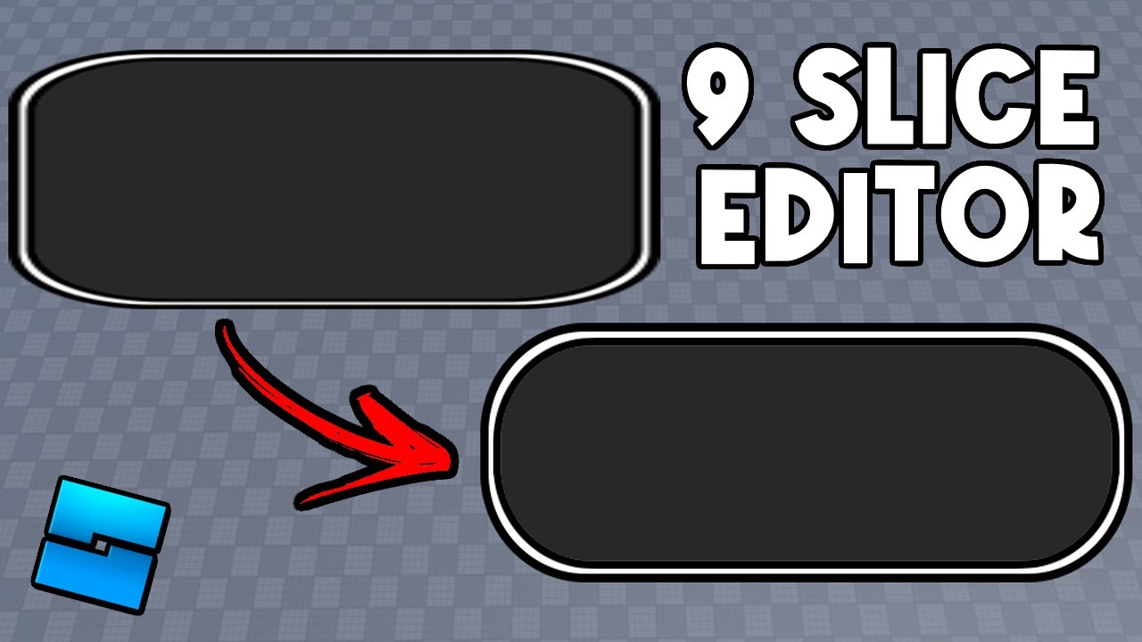 FAÇA FRAMES MELHORES com ISSO! (9-Slice Editor) - ROBLOX STUDIO - YouTube