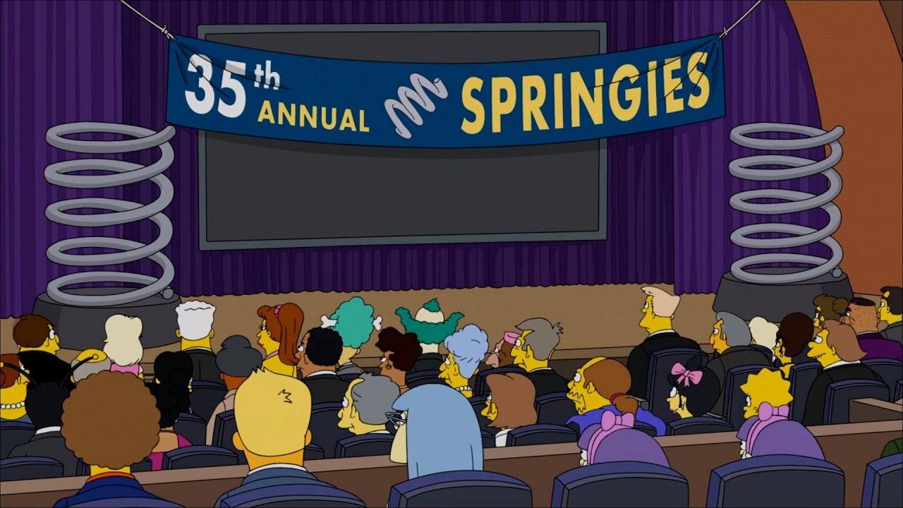 ¡LA 35ª EDICIÓN DE LOS PREMIOS SPRINGFIELD! (Los Simpson / Castellano ...