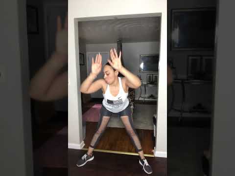 Kitchen Yoga Leg Stretching!