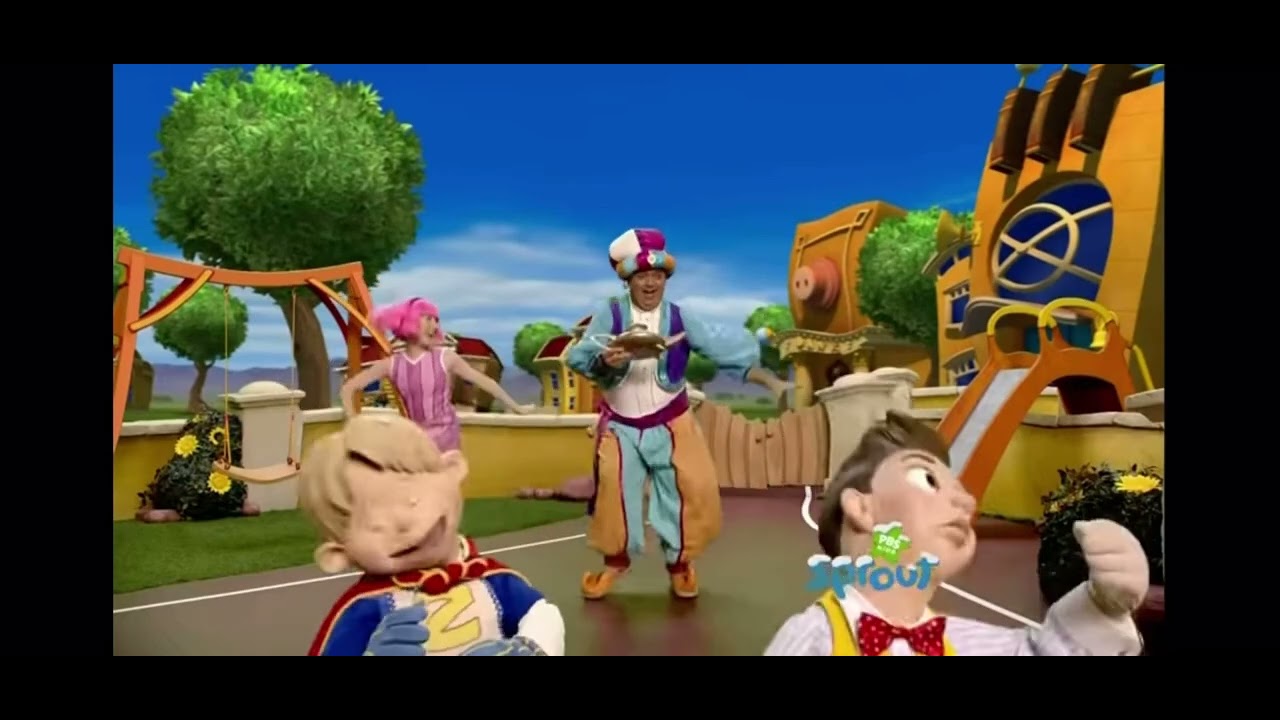 Lazytown The Lazy Genie Bing Bang - YouTube