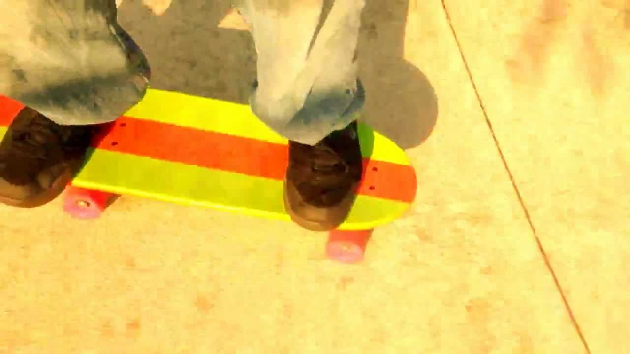 Ripping it up, Bart Simpson Cruiser - YouTube