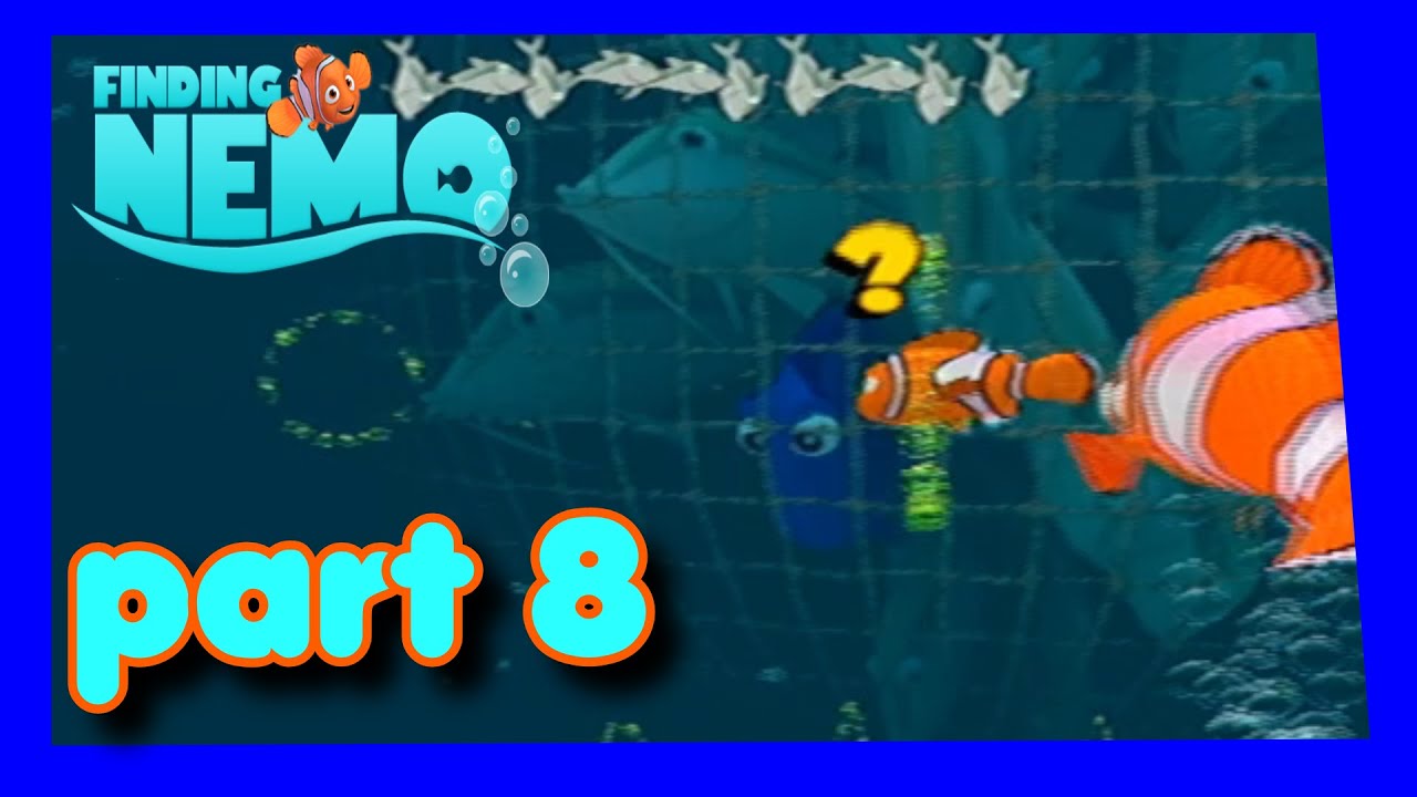 Lets play Finding Nemo ps2 part 8 must save the fish's - YouTube