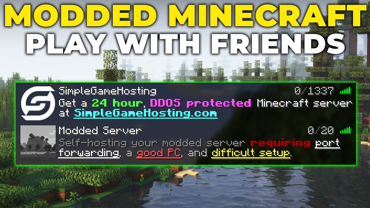 How To Play Minecraft Mods with Friends (1.21.5) - YouTube