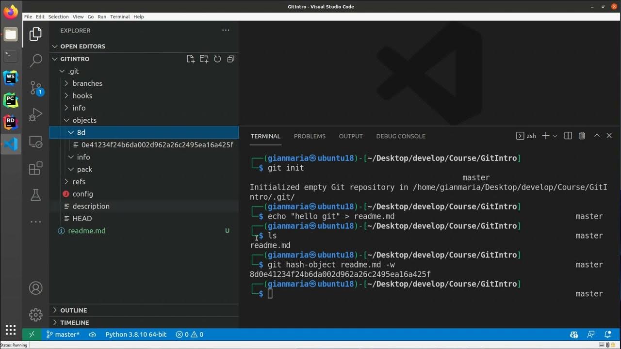 Git Internals - Hash Object - YouTube