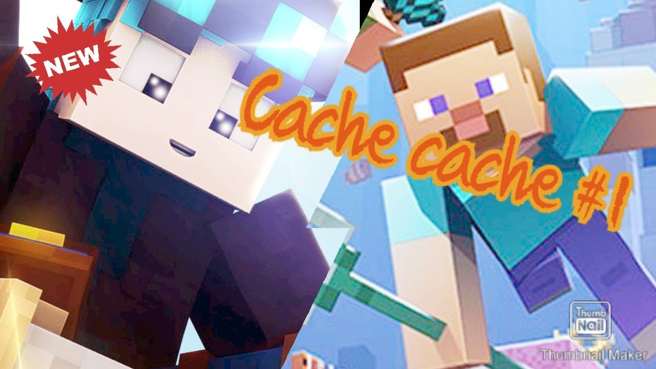 Cache Cache minecraft #1 Map jardin - YouTube