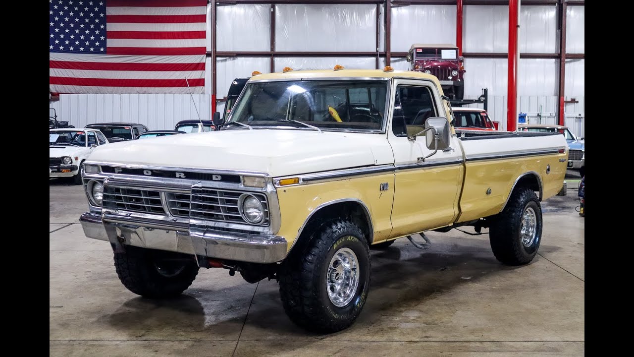 Ford F100 Wallpaper 1975 1975 Ford F100 Explorer Pickup Truck Shower