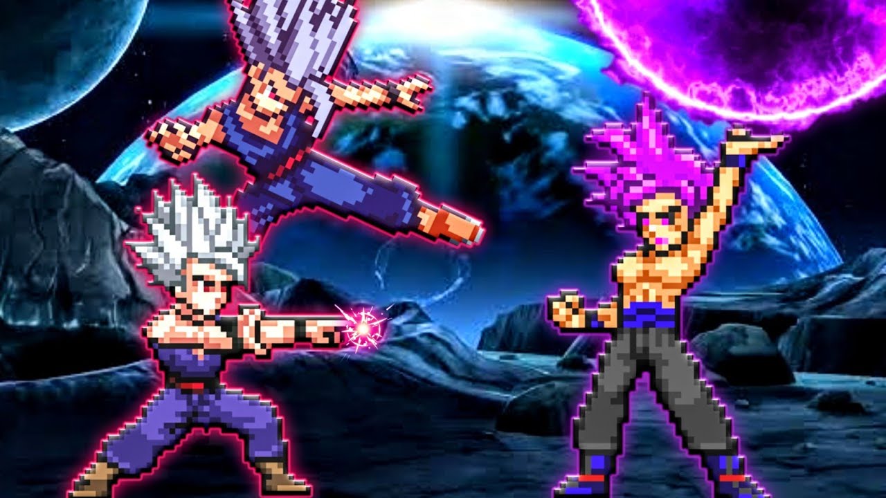 Monarch Gohan Beast OP & Gohan Beast V2 OP VS Goku 1000 Yr Old OP (all ...