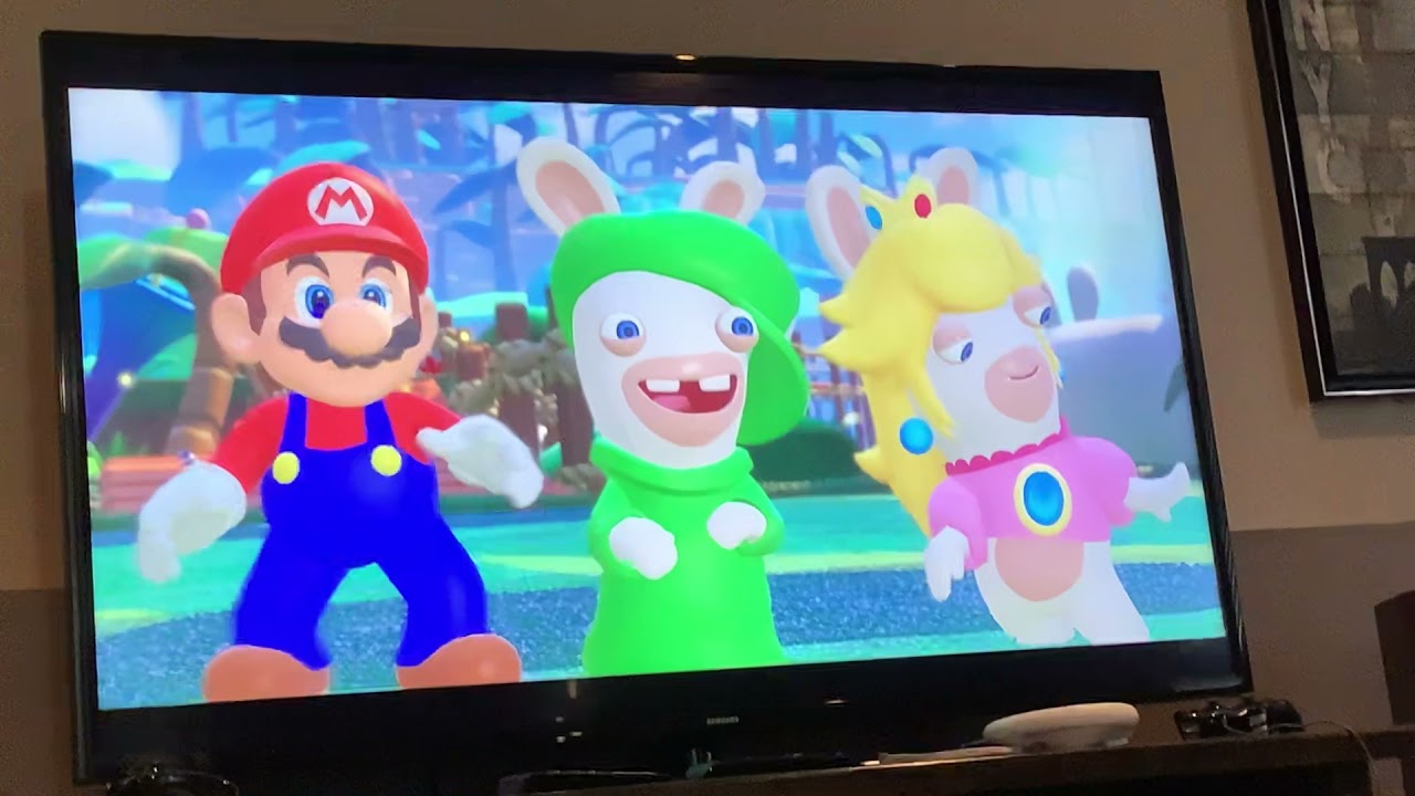 Mario plus rabbids kingdom battle part 3 Luigi unlocked - YouTube
