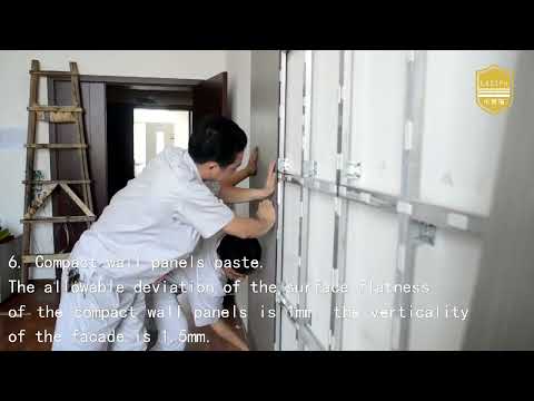 How to install compact hpl on the wall? - YouTube