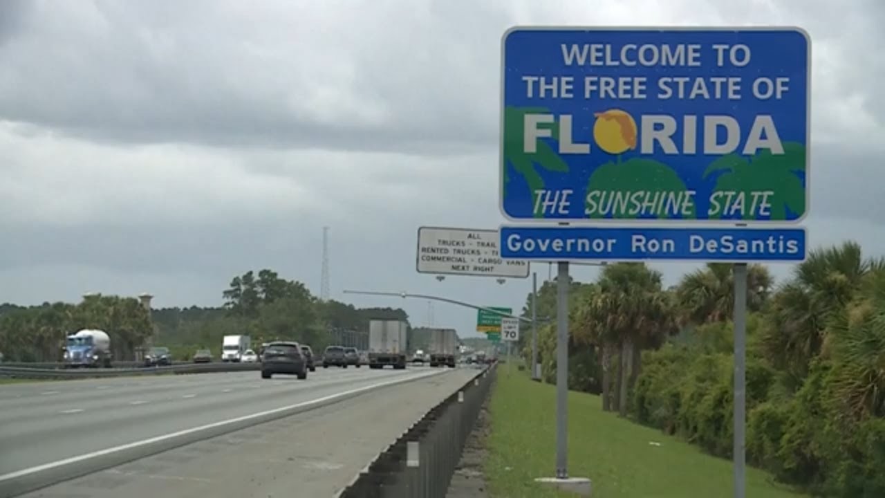 Welcome to the 'Free' State of Florida Signs; What is that about? - YouTube