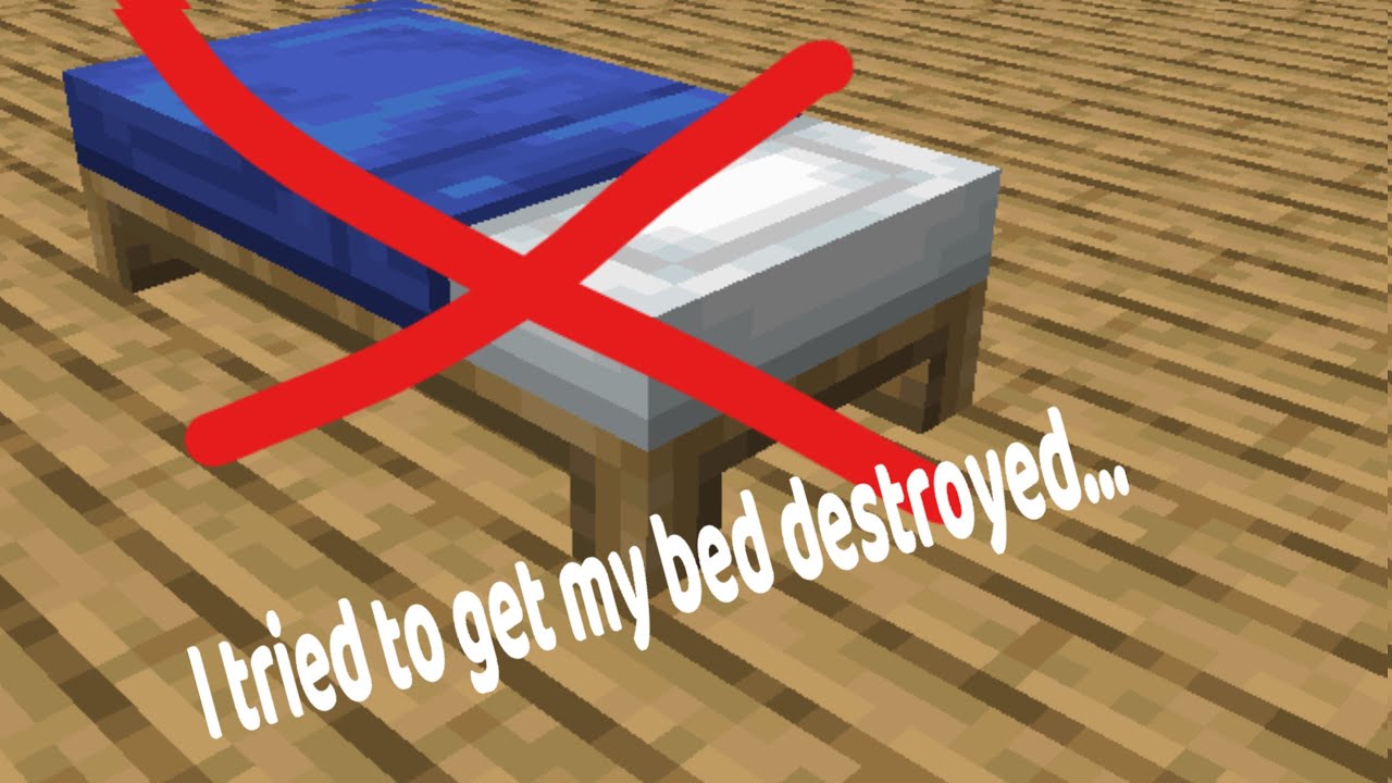 Bedwars but i try to get my bed destroyed.... - YouTube