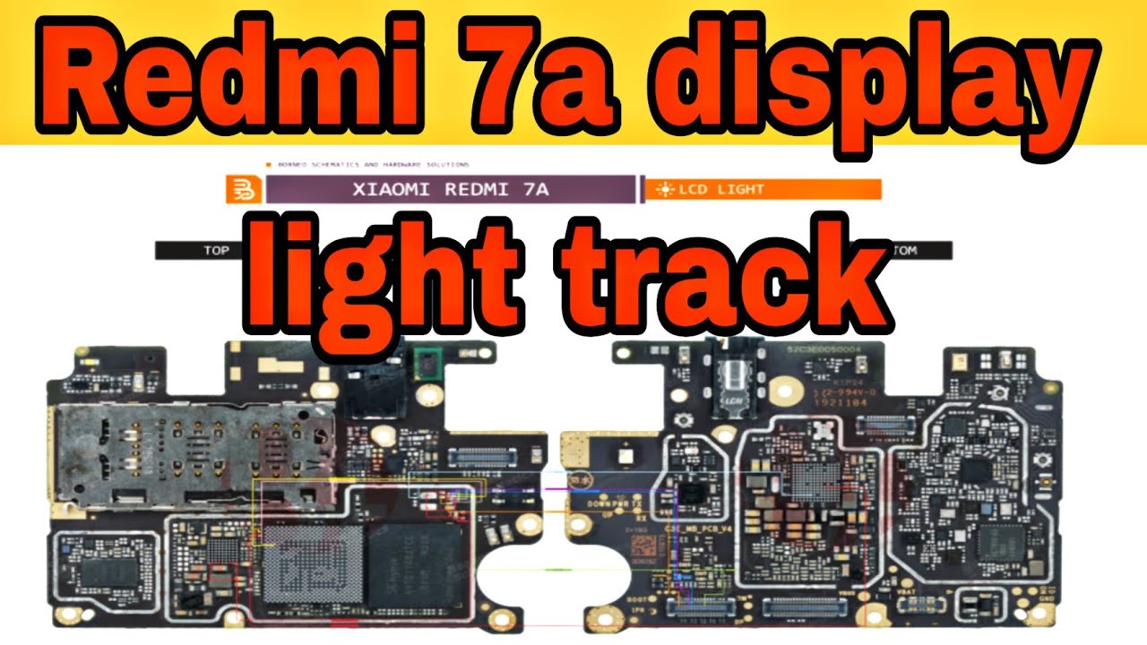 Redmi 7a display light problem solution// display light track - YouTube
