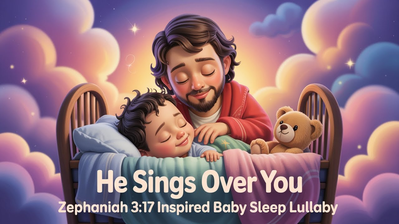 He Sings Over Me/ Bible Baby Sleep Lullaby/ Bedtime Music/ Soothing ...