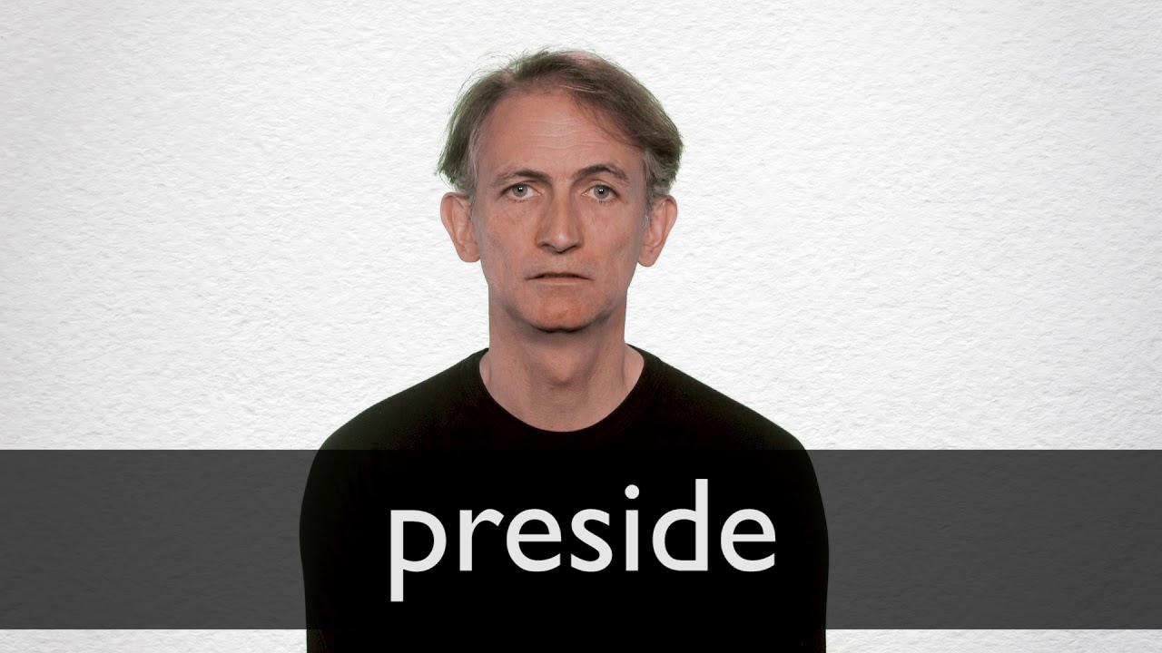 How to pronounce PRESIDE in British English - YouTube