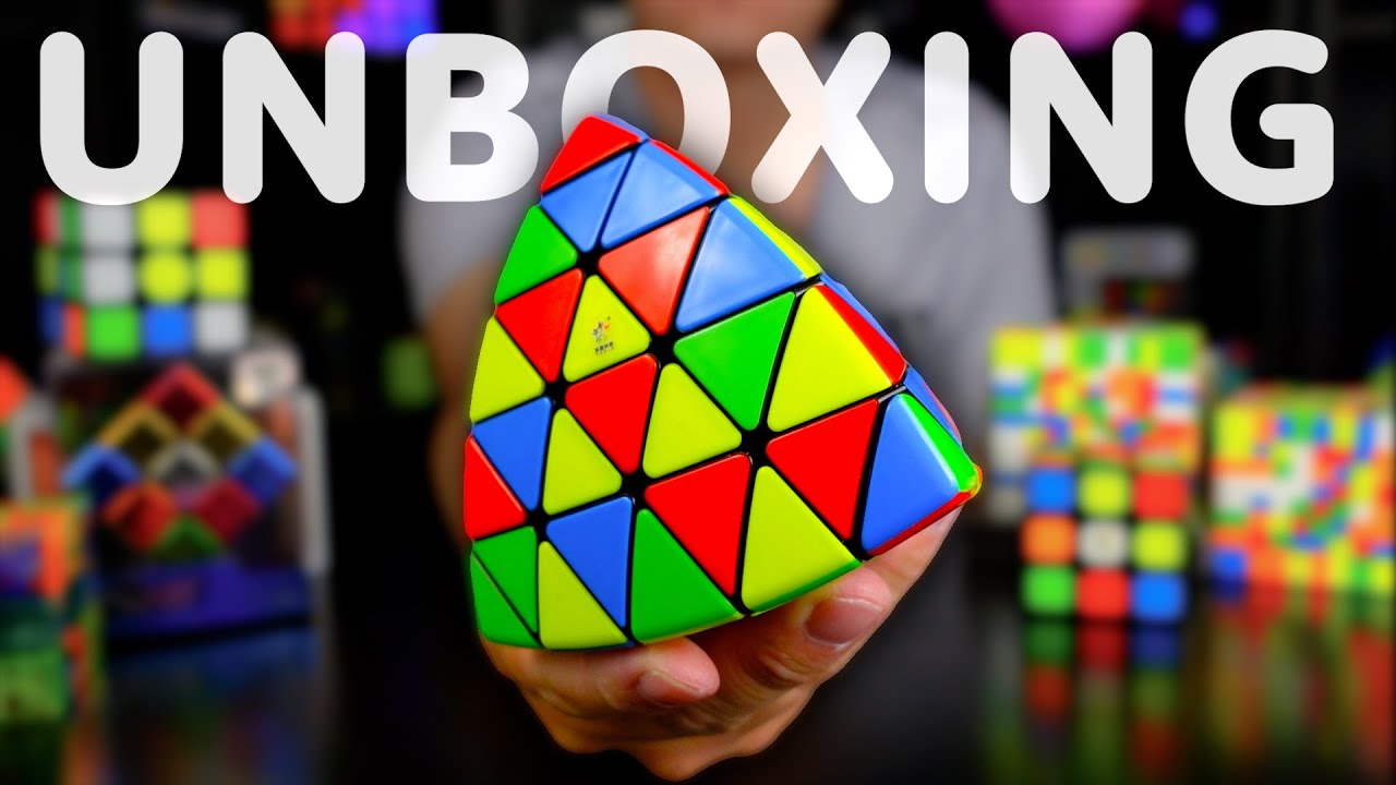 Mega Unboxing | Mirror 4x4, Pyraminx 5x5, Super Fisher, TengYun V3 ...