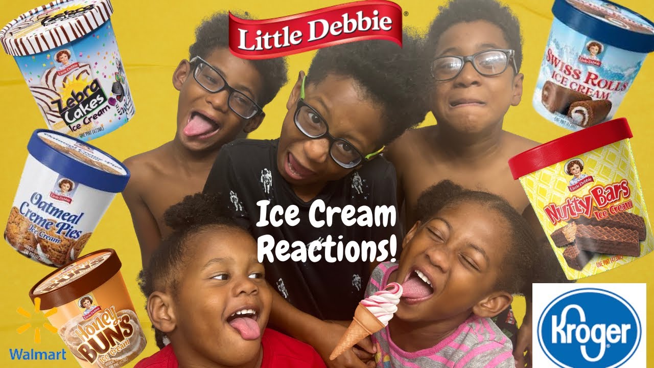 Little Debbie Ice Cream Live Reaction and Review | KIDS RATE THE BEST ...