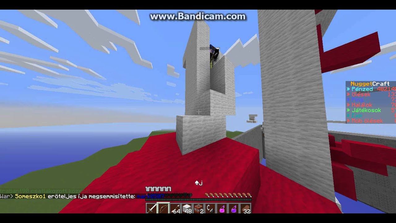 Hu-minecraft LégVár 1.része - YouTube