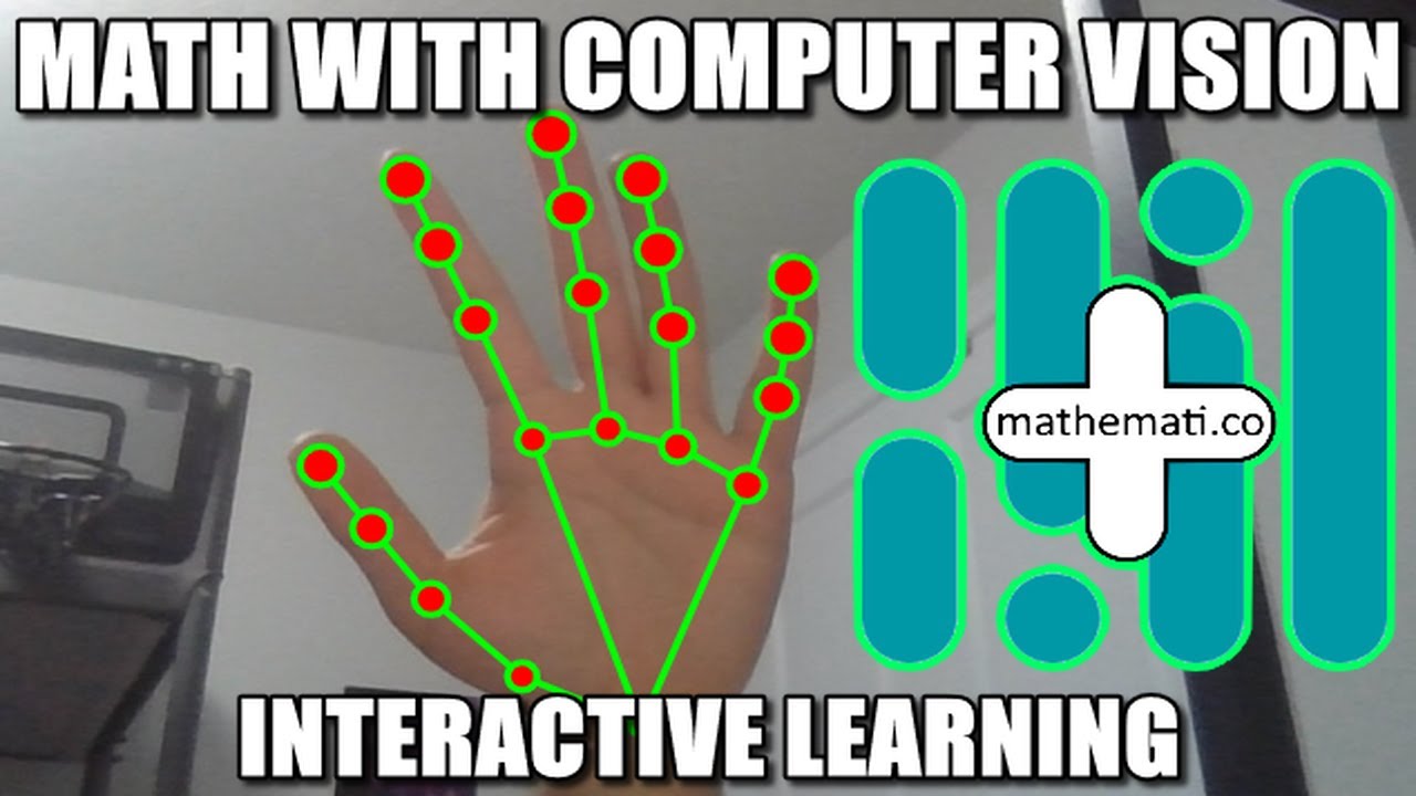 interactive computer vision math learning tool (mathemati.co) - YouTube