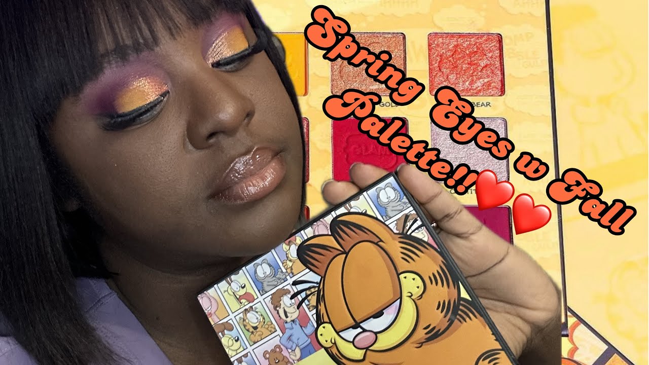 Glamlite Garfield Palette!! The purrfect Spring and Fall Palette in One ...