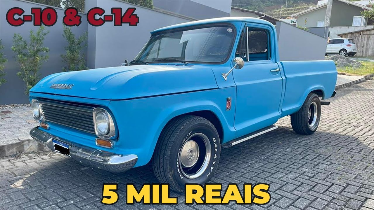 CHEVROLET C-10 E C-14 A VENDA A PARTIR DE 5 MIL REAIS - YouTube