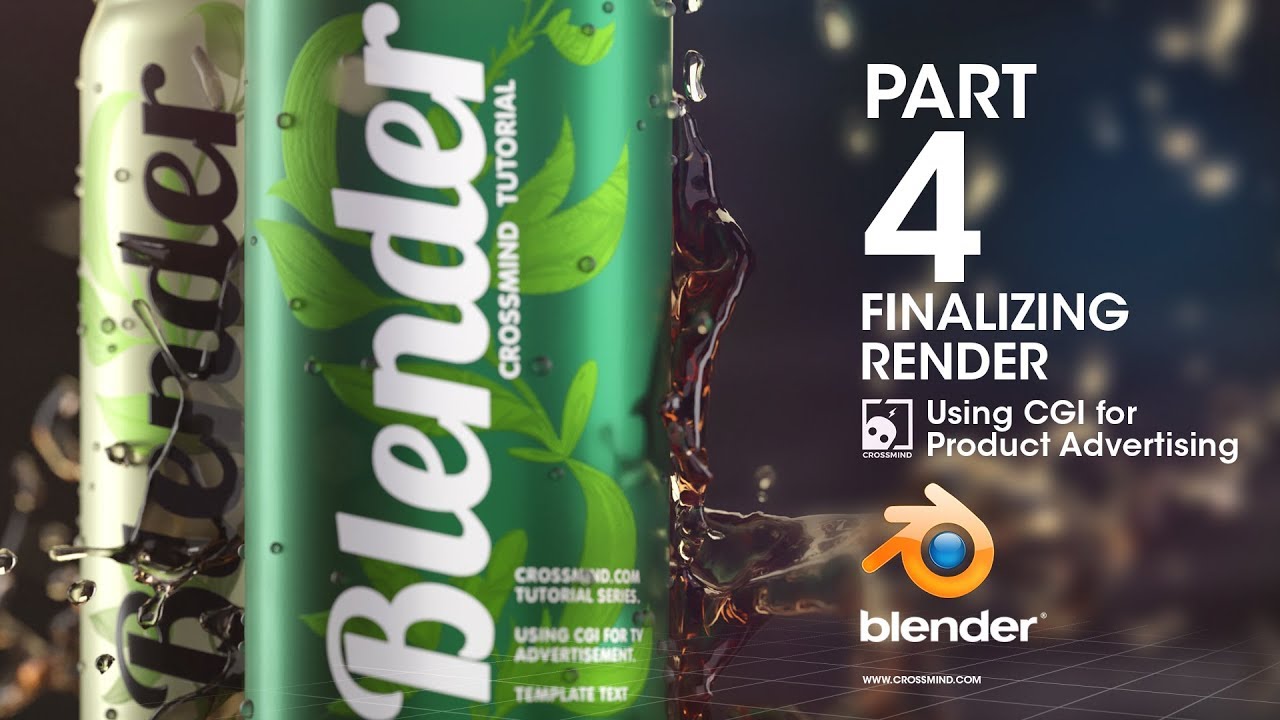 Part 4 - Finalizing Scene and Rendering - CGI for Product Advertising ...