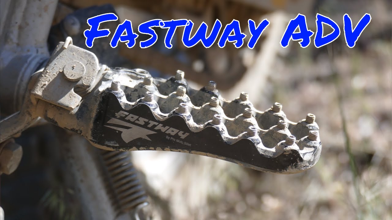 ADV Fastway Pegs -ProBillet KLR650 - YouTube