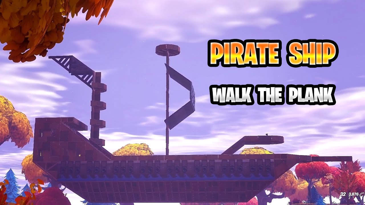 Walk The Plank - Pirate Ship (Video Edit) Fortnite Save The World - YouTube