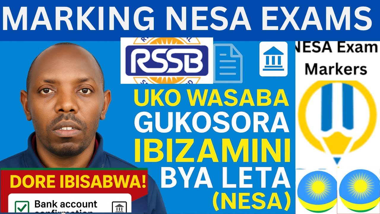 🔴 How to Apply for NESA Exam Marking – Uko Wasaba Gukosora Ibizamini ...
