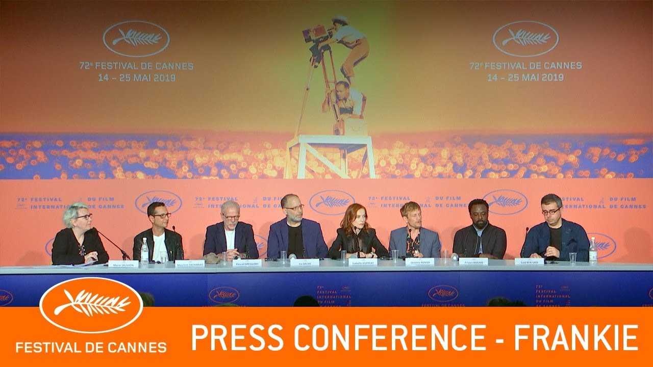 FRANKIE - Press conference - Cannes 2019 - EV - YouTube
