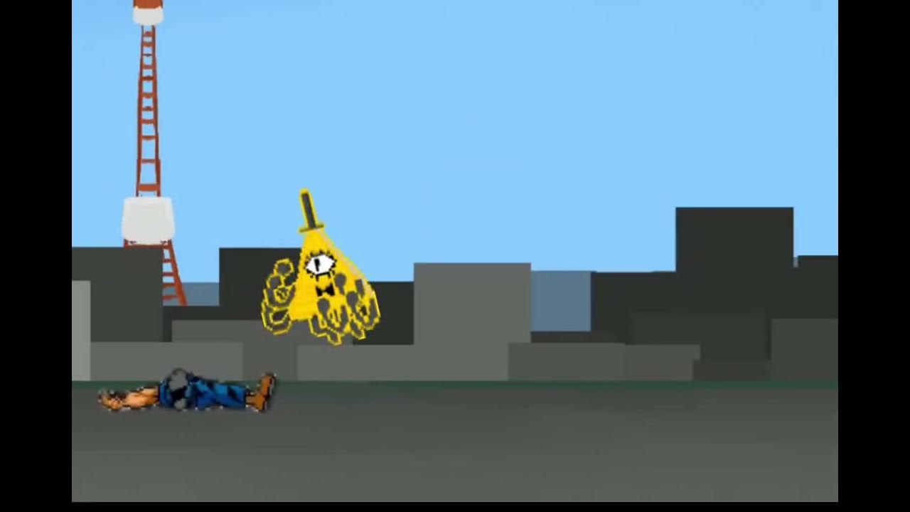bill cipher sprite battle dc2 - YouTube
