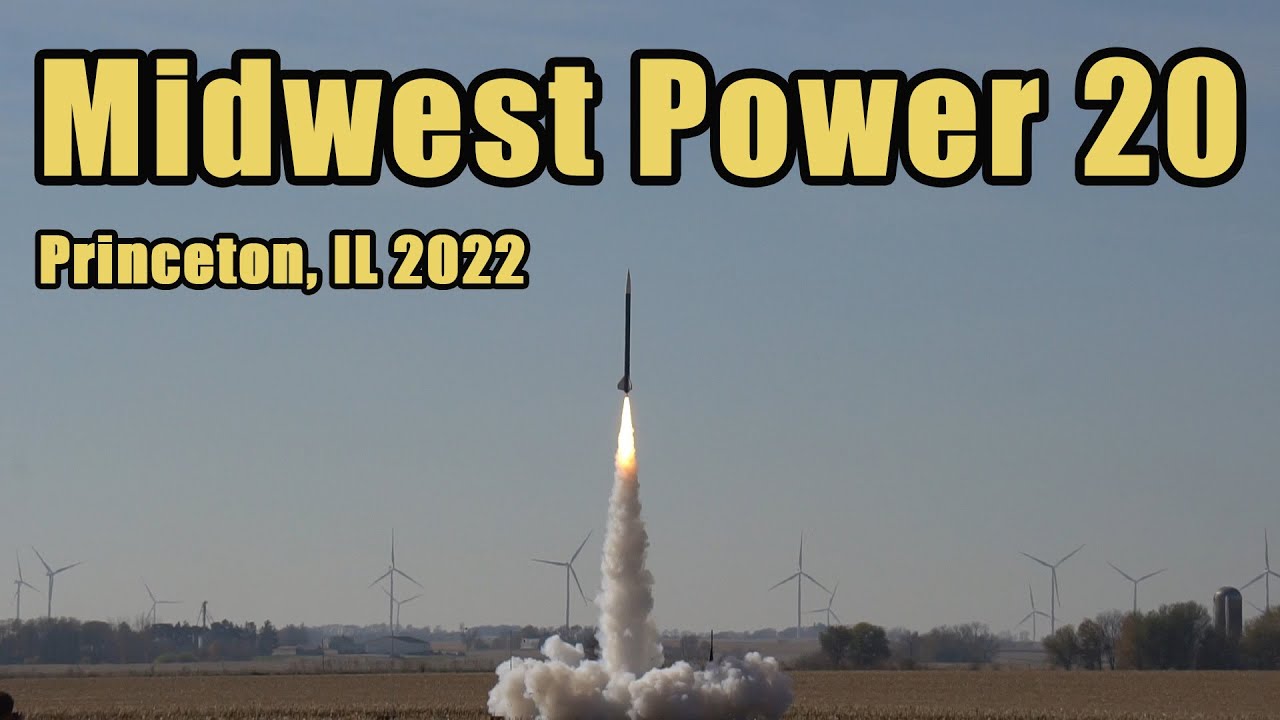 Midwest Power 20 High Power Rocket Launch | Part 1 - YouTube