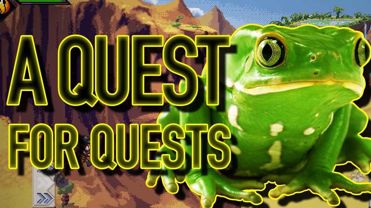 Live Frogs - A Quest for Quests #11 - YouTube