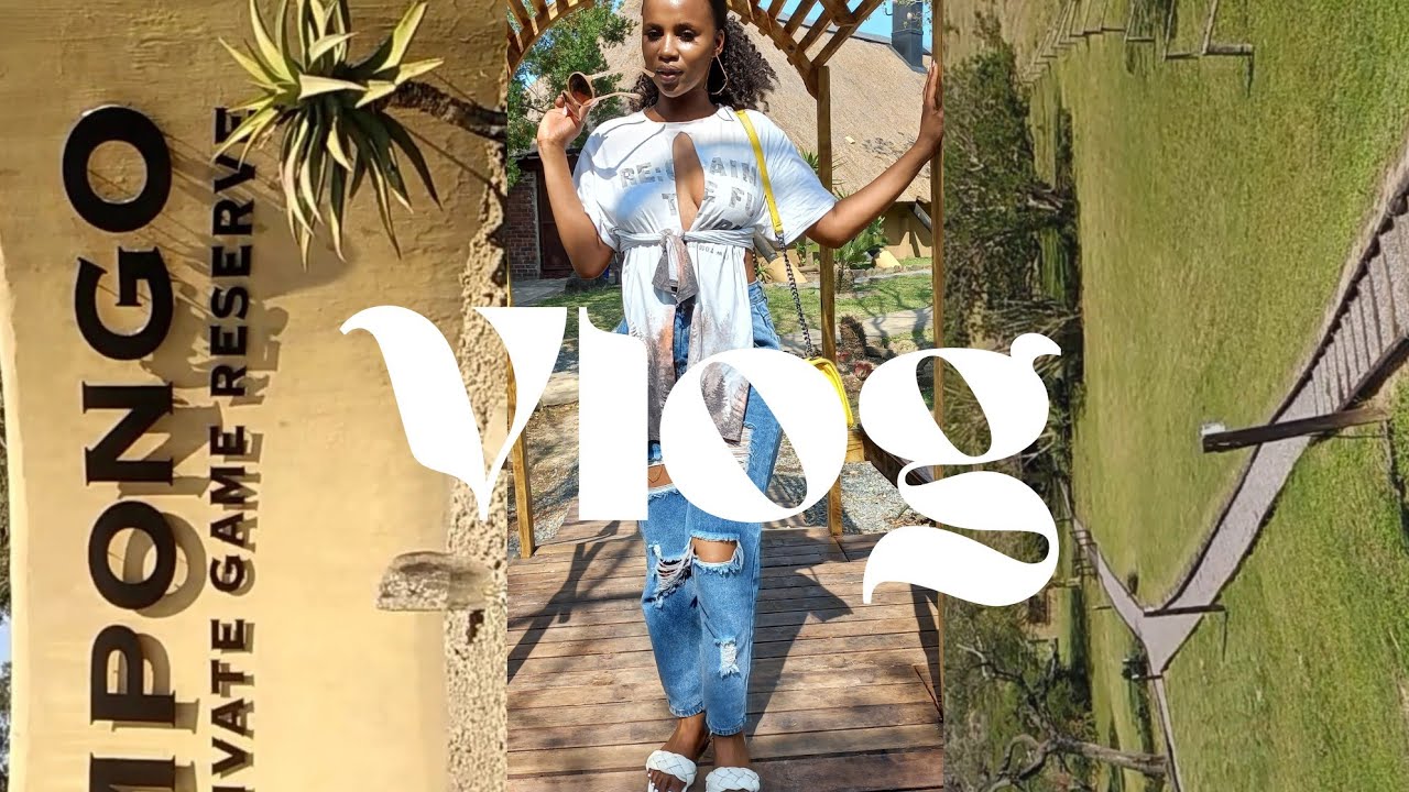 Travel vlog | Mpongo Private Game Reserve | Ongezwa Ntsepe - YouTube