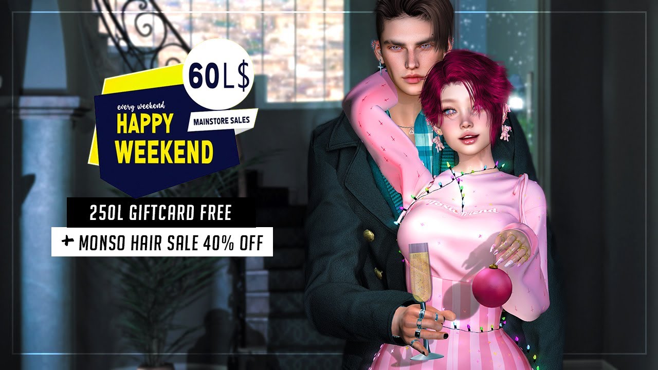 FREE GIFTS 250L Giftcard | SALE Hair Store MONSO | Happy Weekend SALE ...