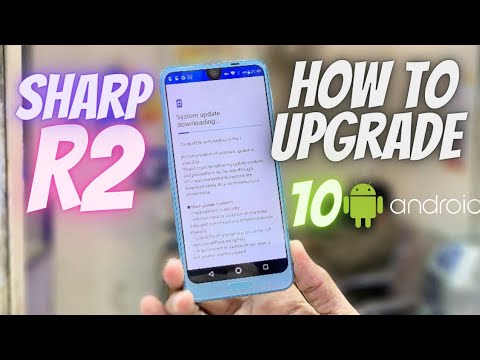 How to Android 10 Upgrade in Sharp R2 or Any Japanese Phone | R2 Mai ...