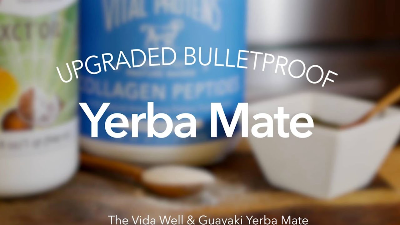 Bulletproof Guayaki Yerba Mate Recipe - YouTube