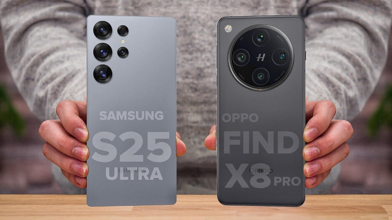 Samsung S25 Ultra Vs OPPO Find X8 Pro - YouTube