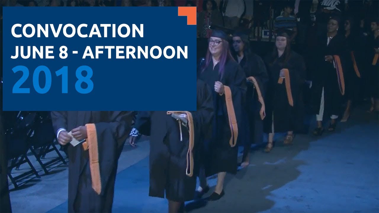 UOIT Convocation 2018 - June 8, afternoon - YouTube