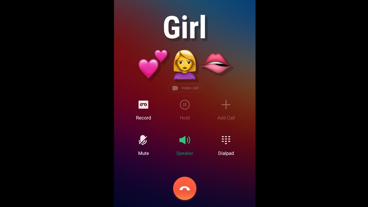 Dream GF ️😍 ( True Love 💋 ) Call Prank 😆 | One Side Record Prank ...