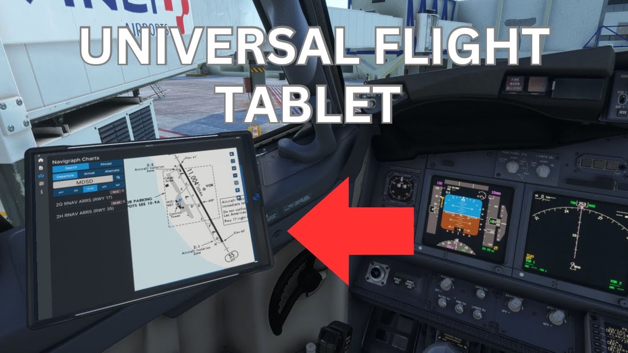 PMDG Universal Flight Tablet | Santo Domingo - Miami | MDSD - KMIA ...