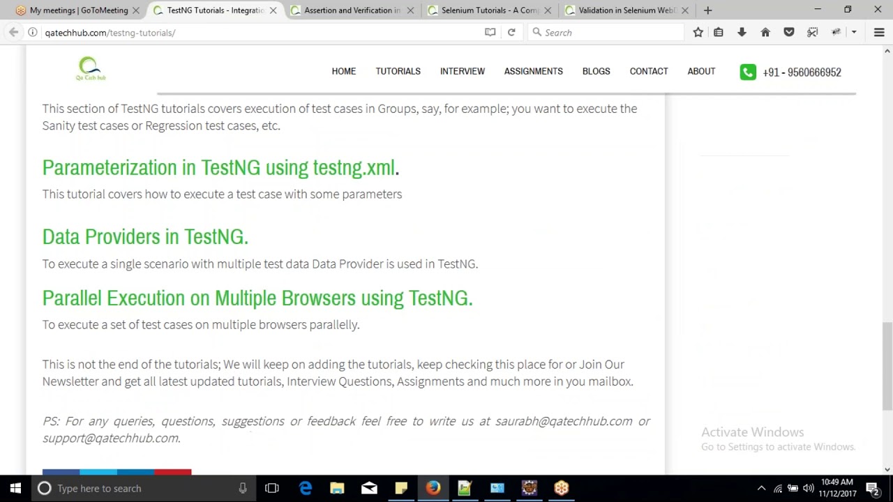 Session 17 Testng Part 2 Youtube 3052