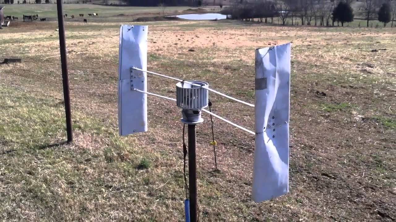 Vertical axis wind turbine that was featured on Doomsday Preppers ...