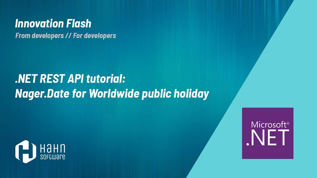 Nager.Date for Worldwide public holiday - YouTube